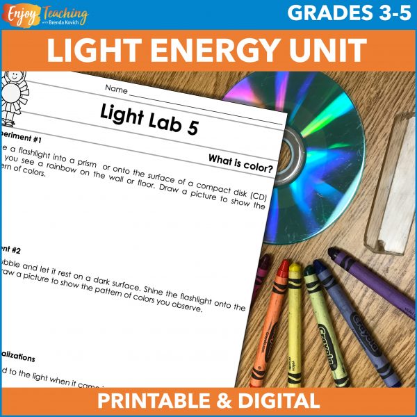 Enjoy Teaching Light with Physics Activities for Kids