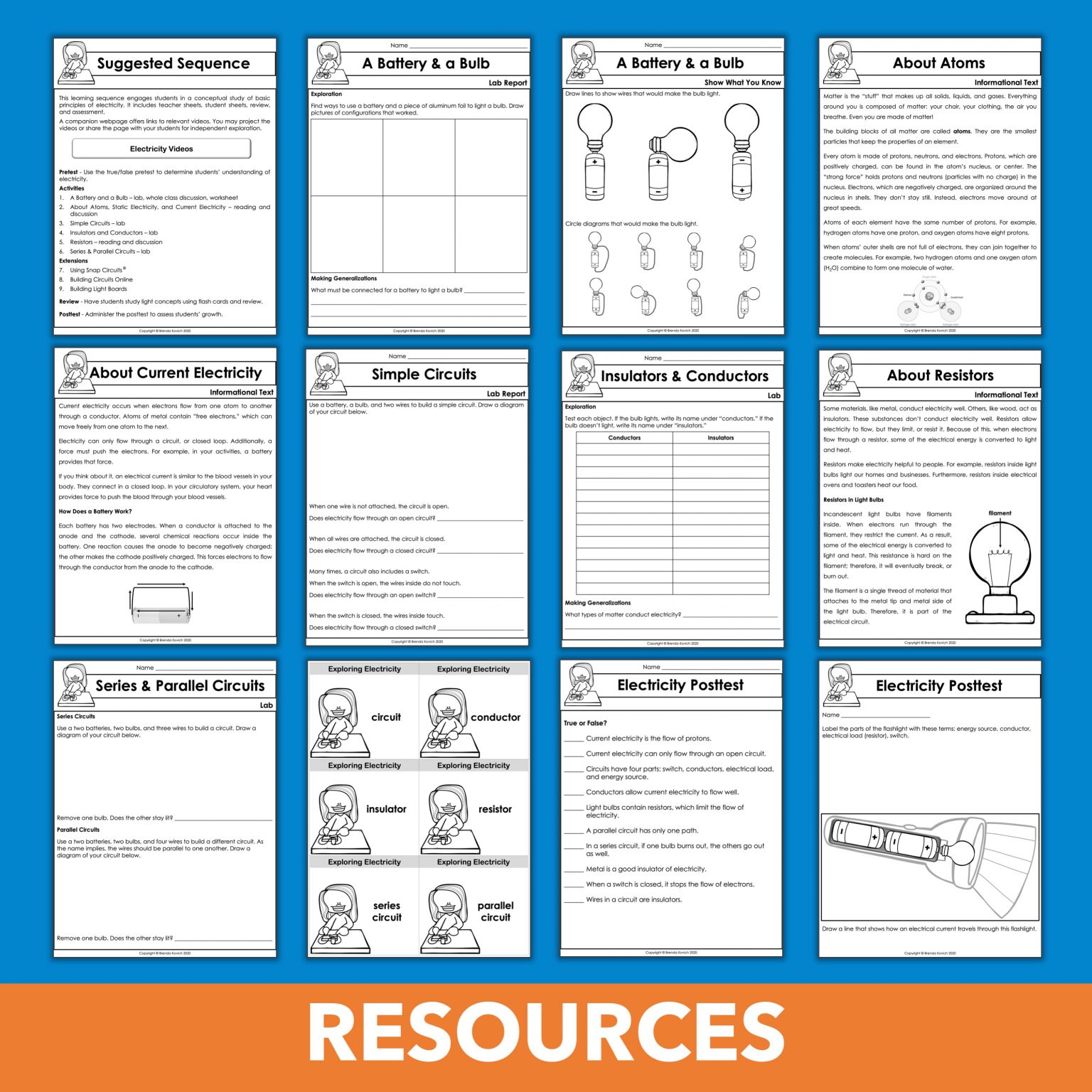 Teaching Simple Circuits - Open and Closed Circuit Lesson Plan