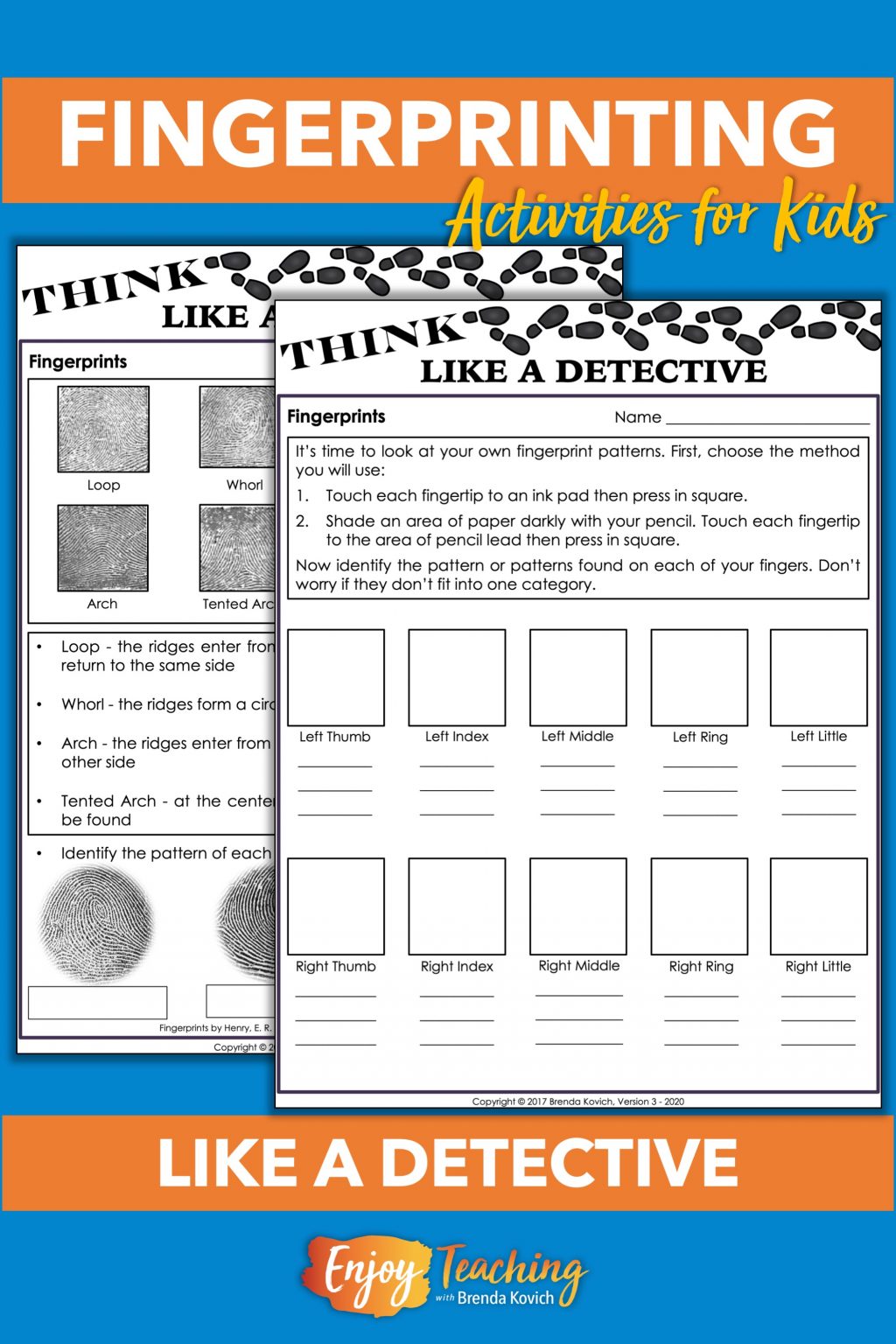You Need to Do Fingerprinting Activities in Your Classroom