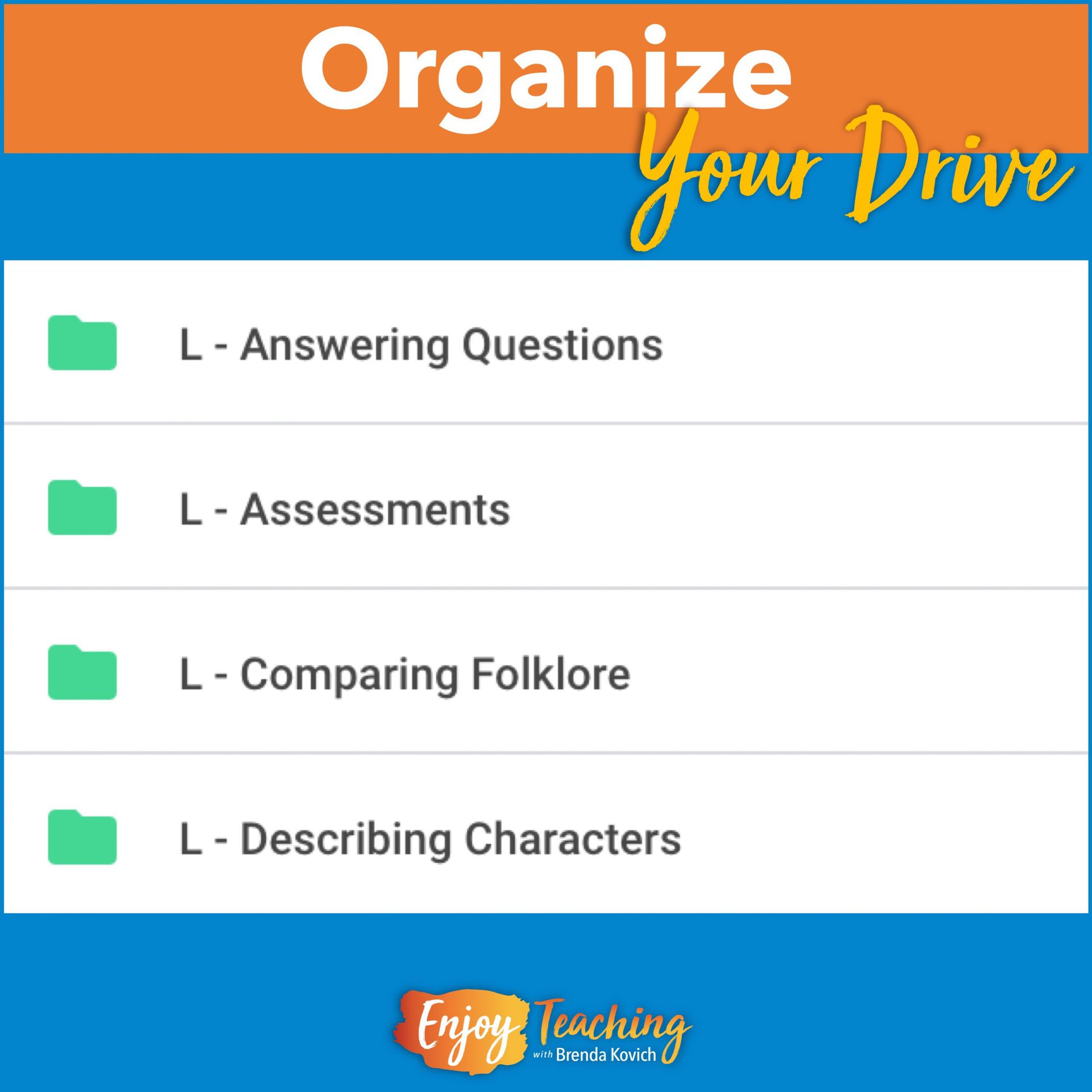 How to Organize Google Drive for Teachers