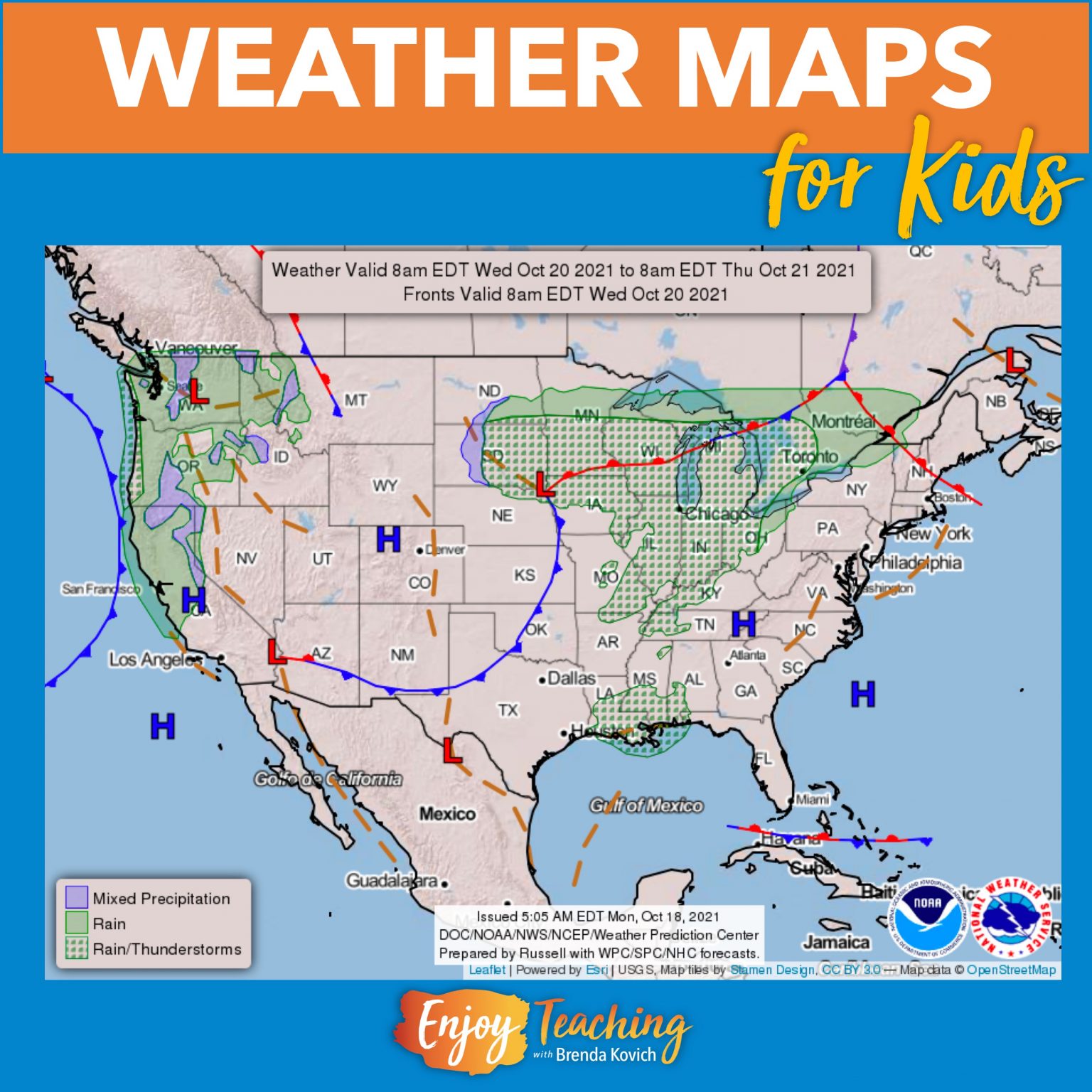 How to Teach Weather Maps Like a Pro