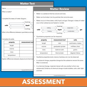 Teaching About Matter in Fifth Grade