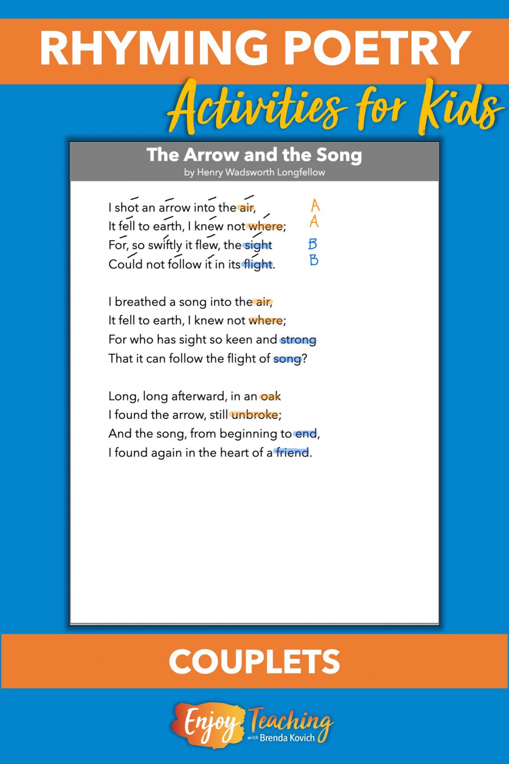 Teaching Rhyming Poetry for Kids - Rhythm and Rhyme