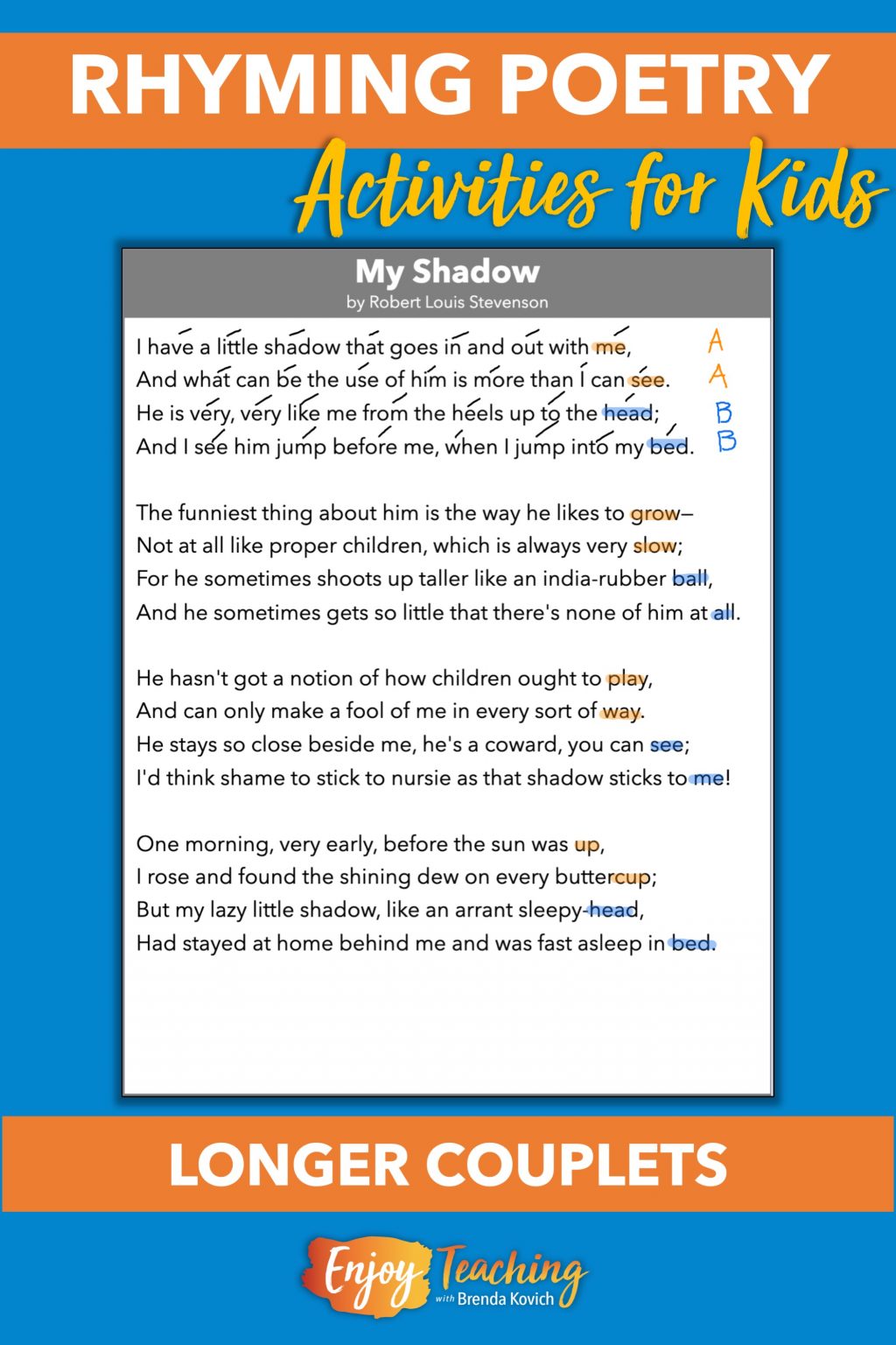 Teaching Rhyming Poetry for Kids - Rhythm and Rhyme