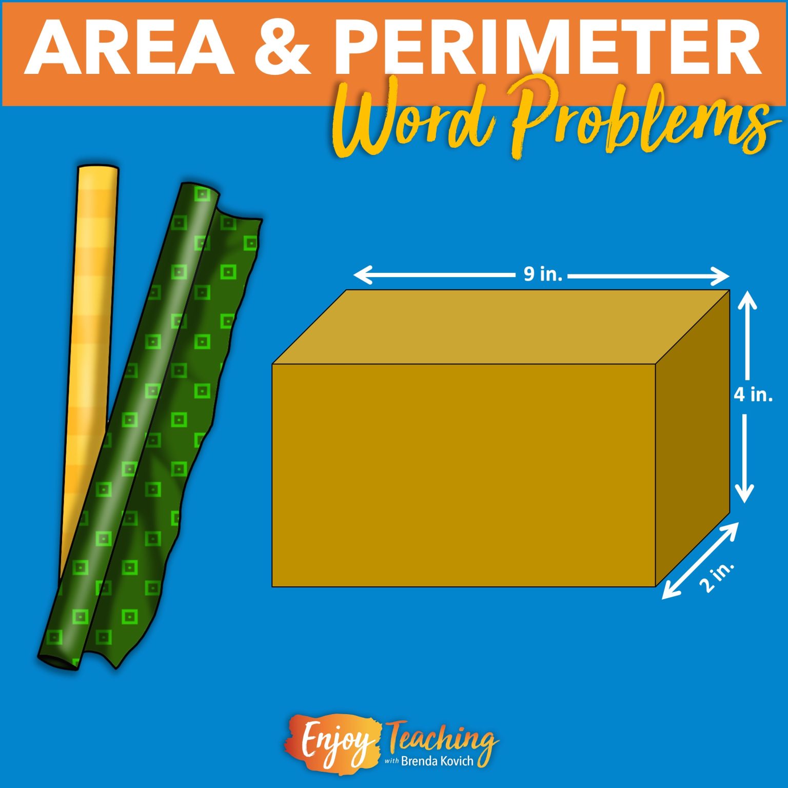 8 Differentiated Perimeter and Area Word Problem Worksheets - Enjoy ...